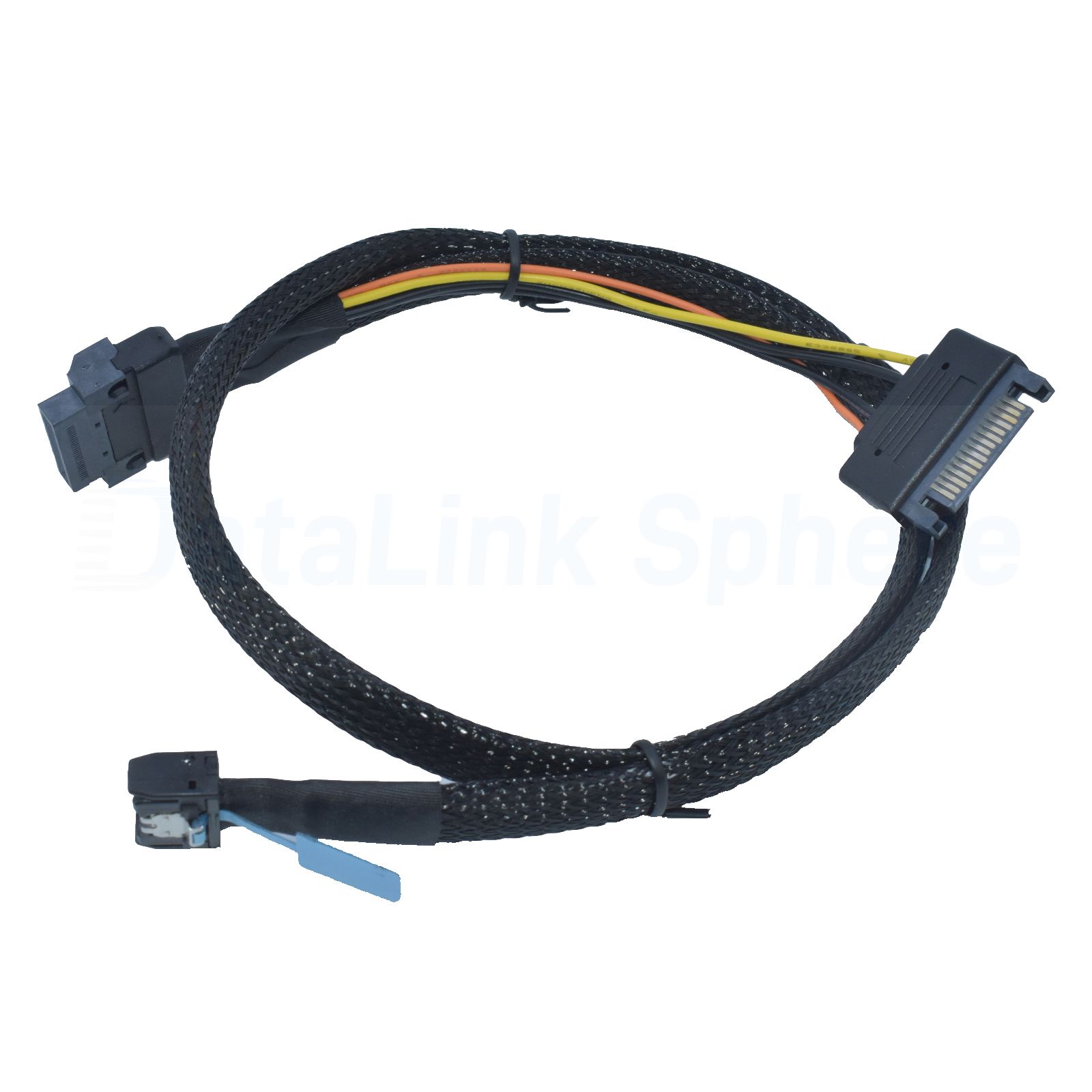 PCIe 5.0 MCIO x4 to EDSFF 1C Cable-MCIO Cable-DataLink Sphere-DataLink ...